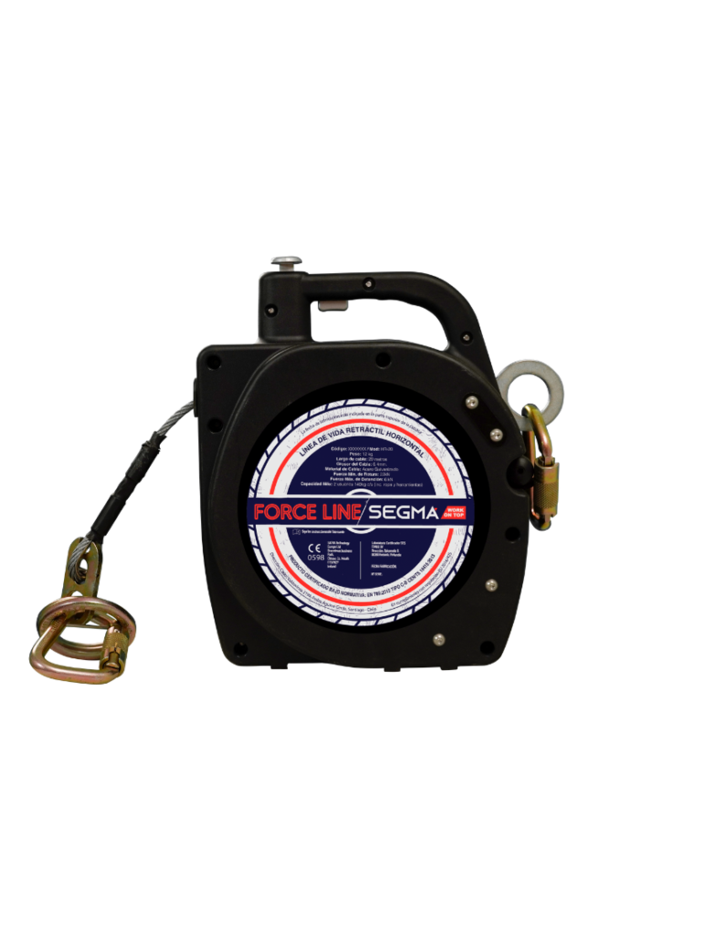 LÍNEA DE VIDA HORIZONTAL FORCE LINE – Segma | Seguridad en Altura